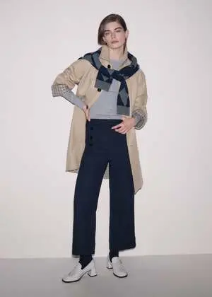Women's Button Front Pants