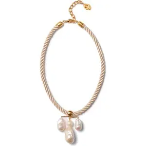Chan Luu Freshwater Pearl Pendant Necklace - White Pearl