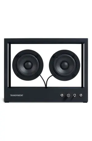 TRANSPARENT Sound Small Speaker - Black
