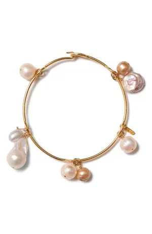 Chan Luu Freshwater Bangle - Pearl