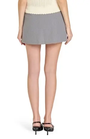 WAYF Melina Houndstooth Skort