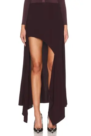 MUGLER Asymmetrical Skirt