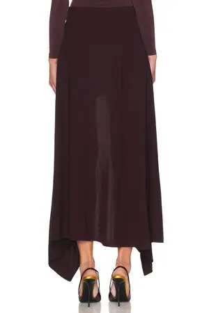 MUGLER Asymmetrical Skirt