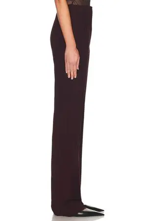 MUGLER High-waisted Wide Leg Pants