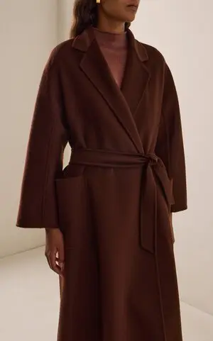 Max Mara Cashmere Coat - Brown