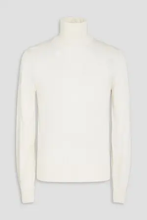 TOM FORD Cashmere And Silk-blend Turtleneck Sweater - Ivory