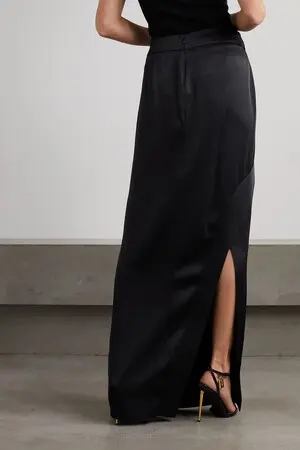 TOM FORD Satin-crepe Maxi Skirt
