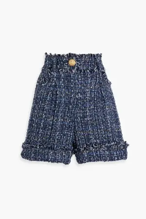 Balmain Button Detailed Shorts For Women
