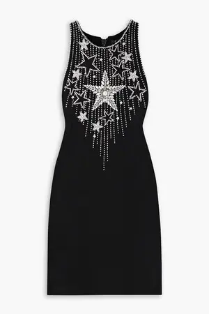 Crystal Embellished Mini Dresses