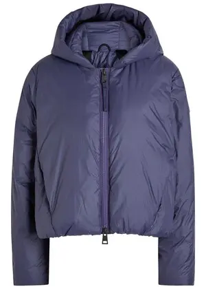Canada Goose Elba Hooded Padded Jacket - Navy