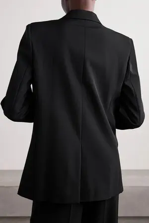 Stella McCartney Oversized Double-breasted Wool-blend Blazer