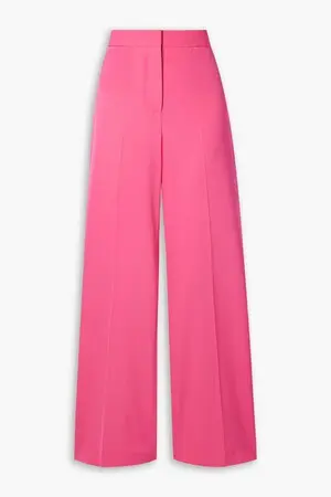 Stella McCartney Wide-leg Wool-blend Twill Pants