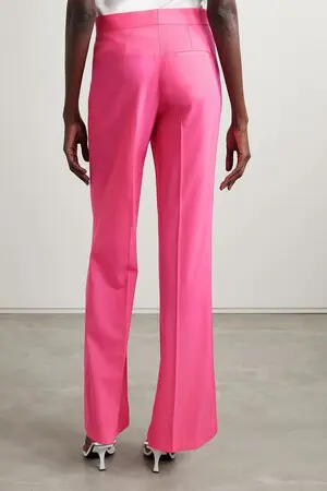 Stella McCartney Wide-leg Wool-blend Twill Pants