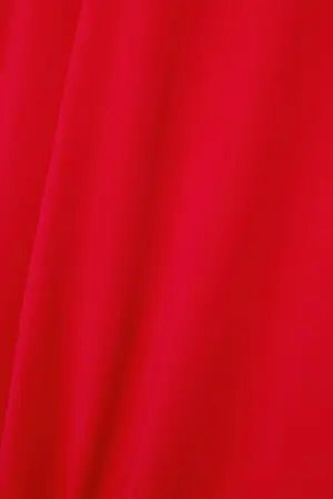 Stella McCartney Cape-effect Crepe Midi Dress - Red