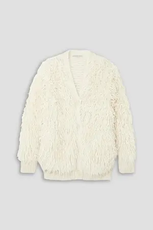 Stella McCartney Oversized Alpaca And Wool-blend Cardigan
