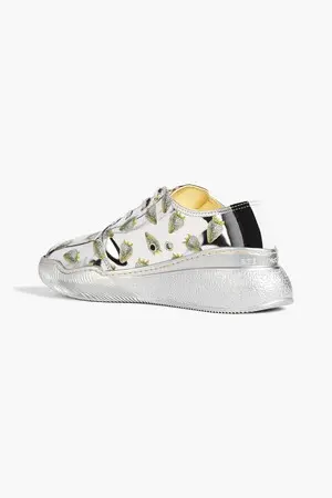 Stella McCartney Printed Mirrored Sneakers