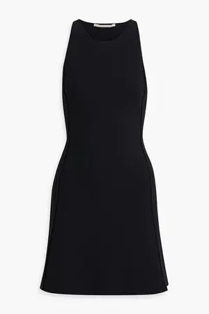Stella McCartney Stretch-knit Mini Dress - Black
