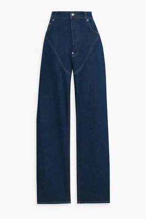 Stella McCartney Printed High-rise Straight-leg Jeans