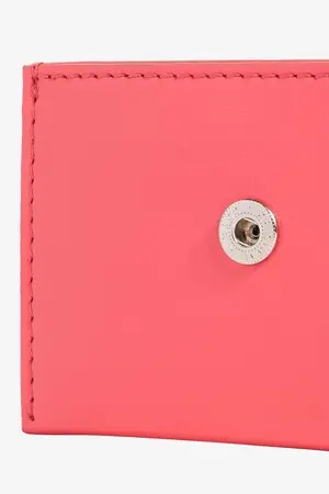 Stella McCartney Snapdetailed Cardholder - Coral
