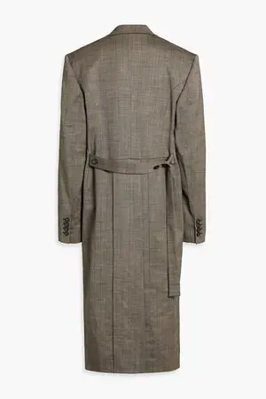 Stella McCartney Pinstriped Wool-blend Twill Coat
