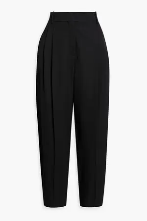 Stella McCartney Dawson Cropped Wool-twill Tapered Pants
