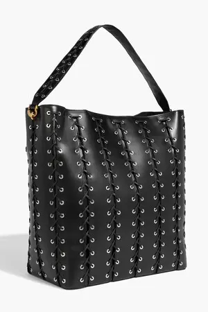 Stella McCartney Frayme Lace-up Tote