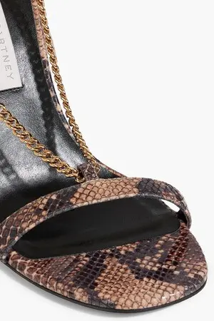 Stella McCartney Stella 100 Chain-embellished Sandals