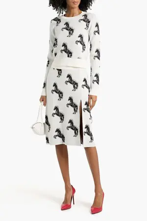 Stella McCartney Jacquard-knit Skirt