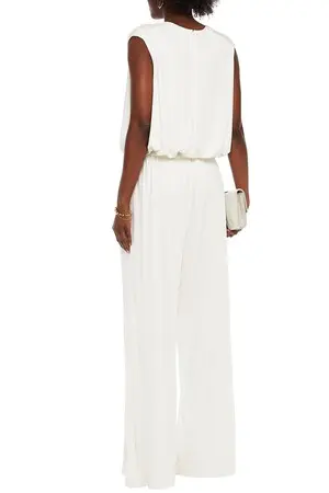 TOM FORD Satin-jersey Wide-leg Jumpsuit