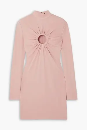TOM FORD Cutout Stretch-crepe Mini Dress