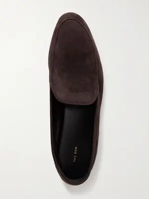 THE ROW Awar Suede Loafers