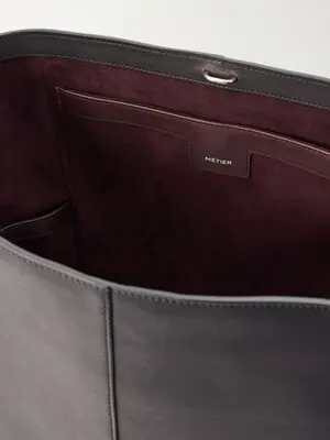 METIER Twist 26 Large Leather Tote