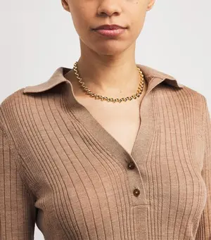 Veronica Beard Merino Wool Rouni Sweater - Brown
