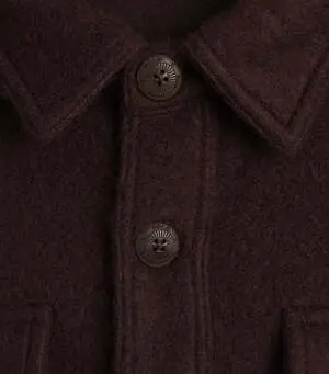 Polo Ralph Lauren Wool-blend Felt Overshirt