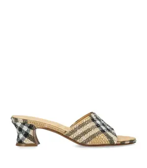 Burberry Embellished Mules Clogs For Women
