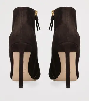 TOM FORD Suede Eva Ankle Boots 105