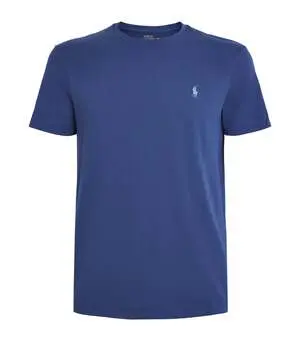 Polo Ralph Lauren Cotton Polo Pony T-shirt - Blue