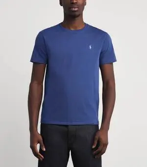 Polo Ralph Lauren Cotton Polo Pony T-shirt - Blue