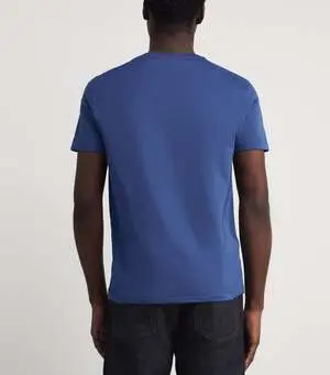 Polo Ralph Lauren Cotton Polo Pony T-shirt - Blue