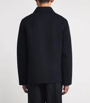 Sandro Double-face Wool Worker Jacket