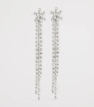 JENNIFER BEHR Crystal Zelda Drop Earrings