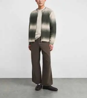 SAMSOE SAMSOE Safabio Wool-blend Zip Cardigan