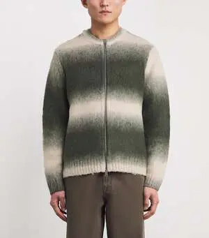 SAMSOE SAMSOE Safabio Wool-blend Zip Cardigan
