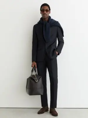 REISS Entrepreneur Classic Fit Italian Wool Suit Trousers