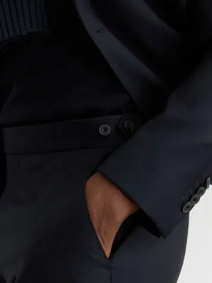 REISS Entrepreneur Classic Fit Italian Wool Suit Trousers
