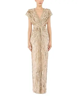 Jenny Packham Off The Shoulder Evening Dresses