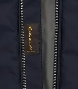 MOORER Alcide Padded Jacket - Navy