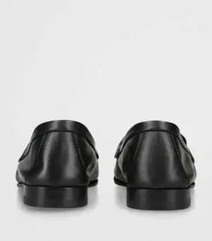 Versace Calfskin Medusa Loafers