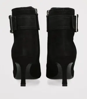ROGER VIVIER Suede Trompette Boots 70