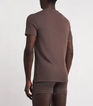 TOM FORD Stretch-cotton T-shirt - Beige